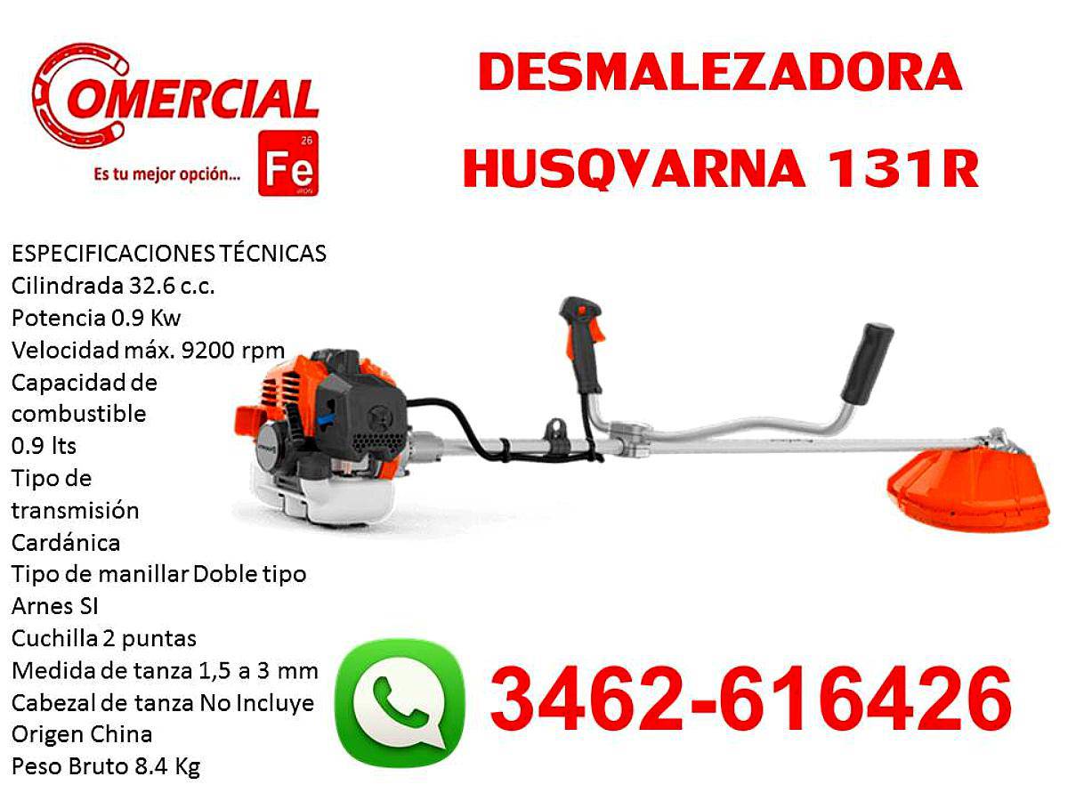 Desmalezadora Husqvarna 131r-skil-forrest Garden - Agroads