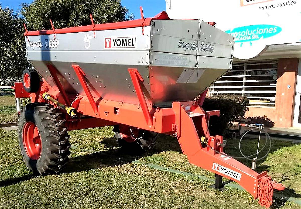 Fertilizadora Yomel Impala 5000 -con Banderillero,engomada. - Agroads