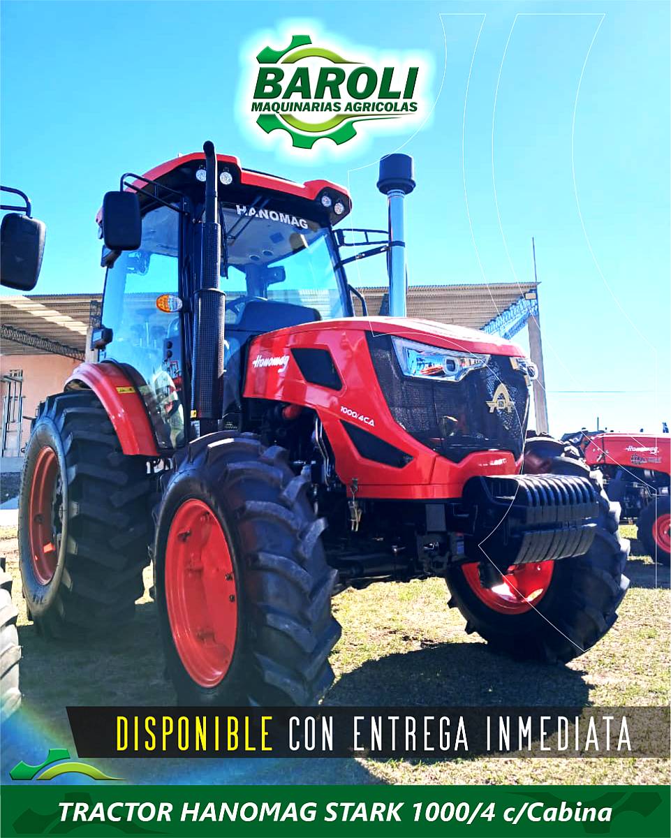 Tractor Hanomag Stark 1000/4 C/A 100 HP - Año: 2025 - Agroads