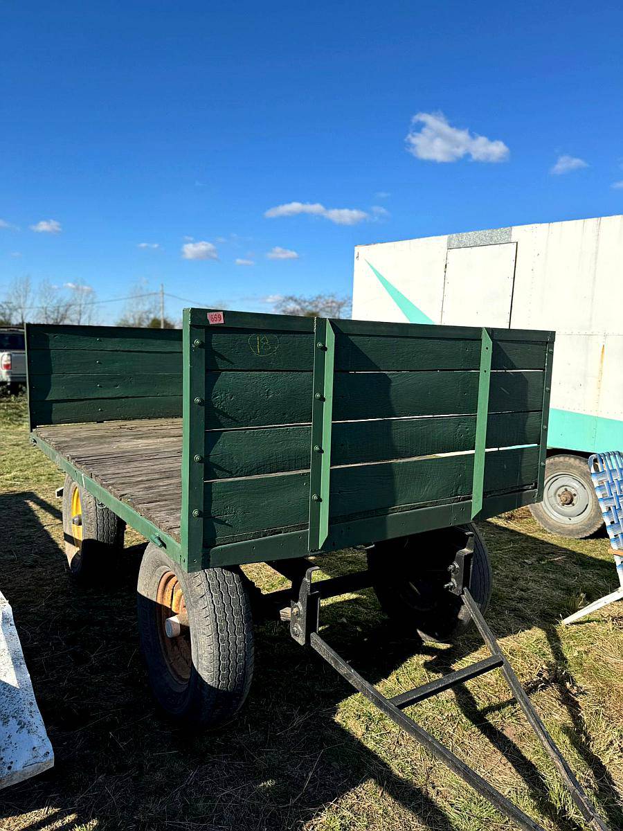 Acoplado Rural para 3/4tt de 3x1,90 Piso de Madera - Agroads