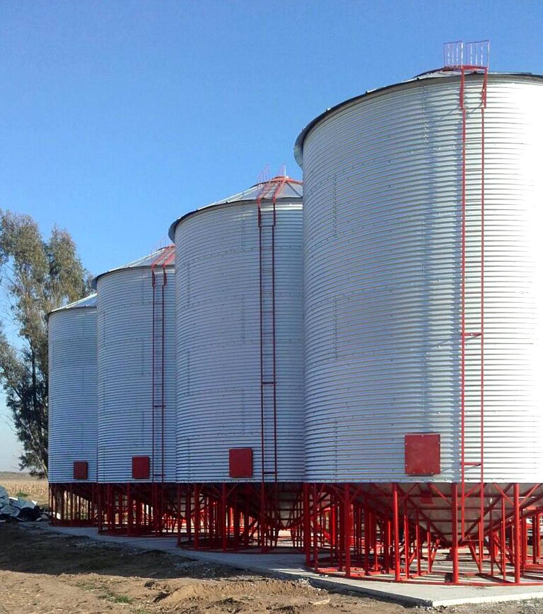 Silo Cono Aéreo 100 TT Agrodym Metalsur - Agroads