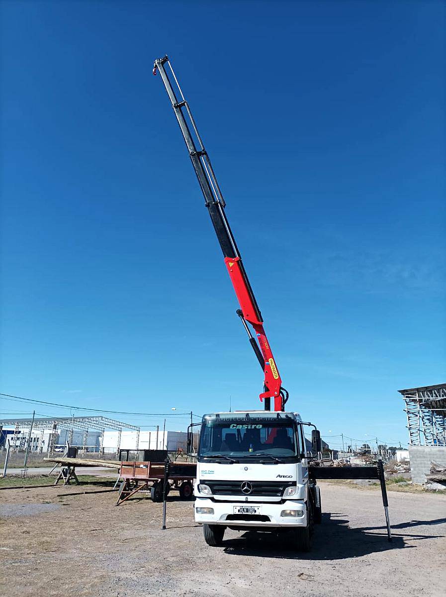 Hidrogrua Palfinger PK 17001. (sin Uso) - Mercedes 1725 - Agroads