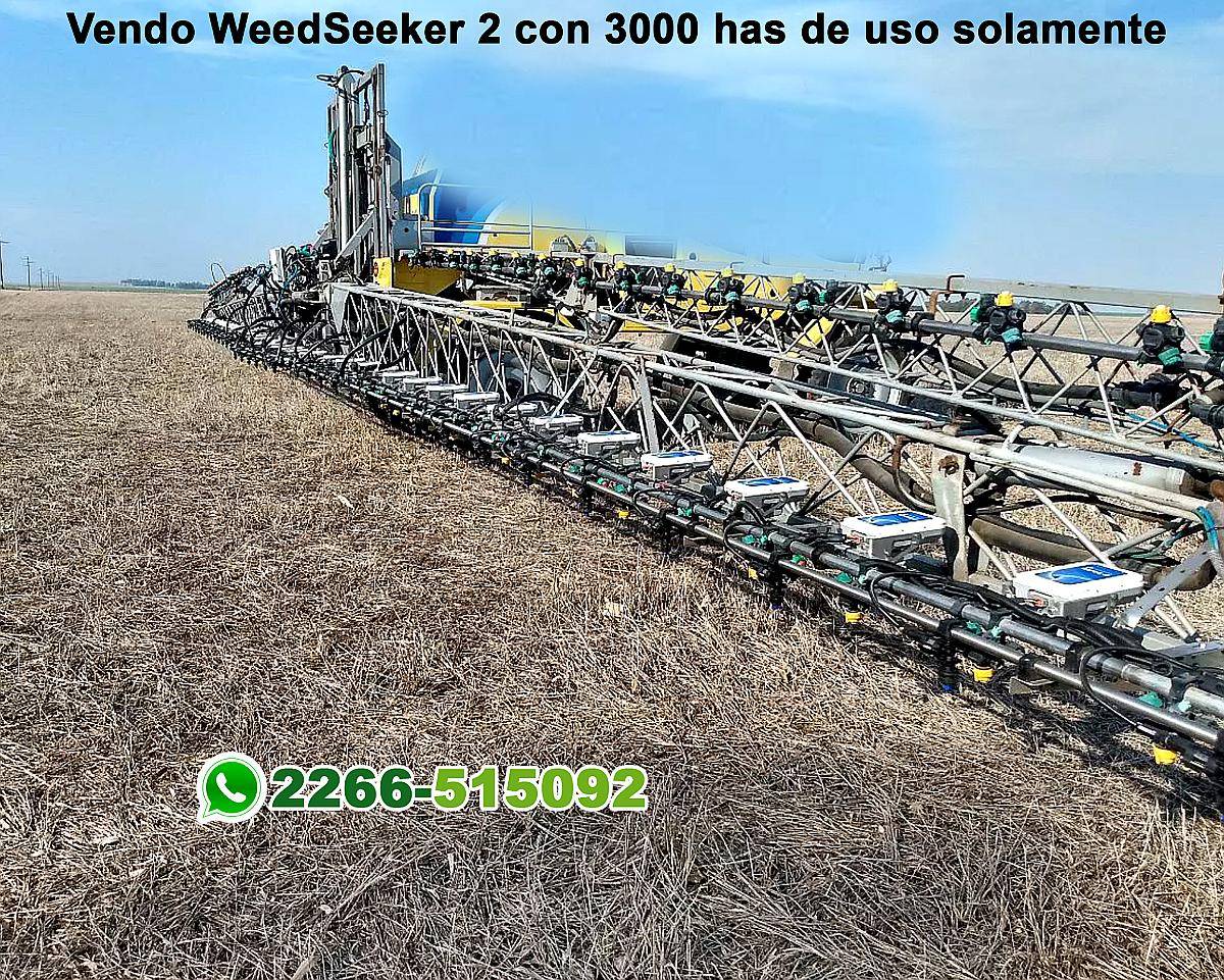 Vendo Weedseeker 2 con muy Poco Uso. Oportunidad - Agroads