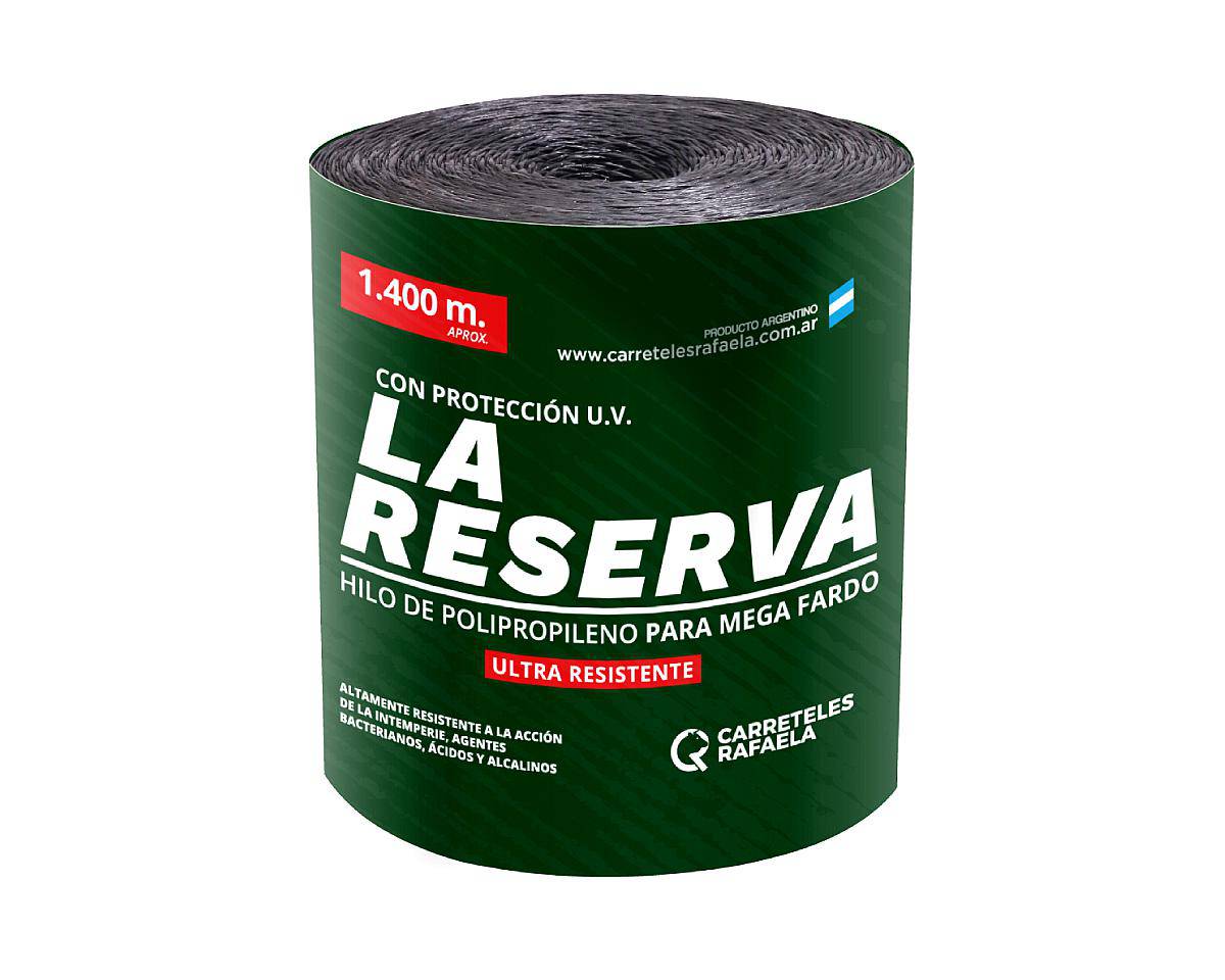 Hilo para Mega Fardo la Reserva - 1.400 M - Agroads