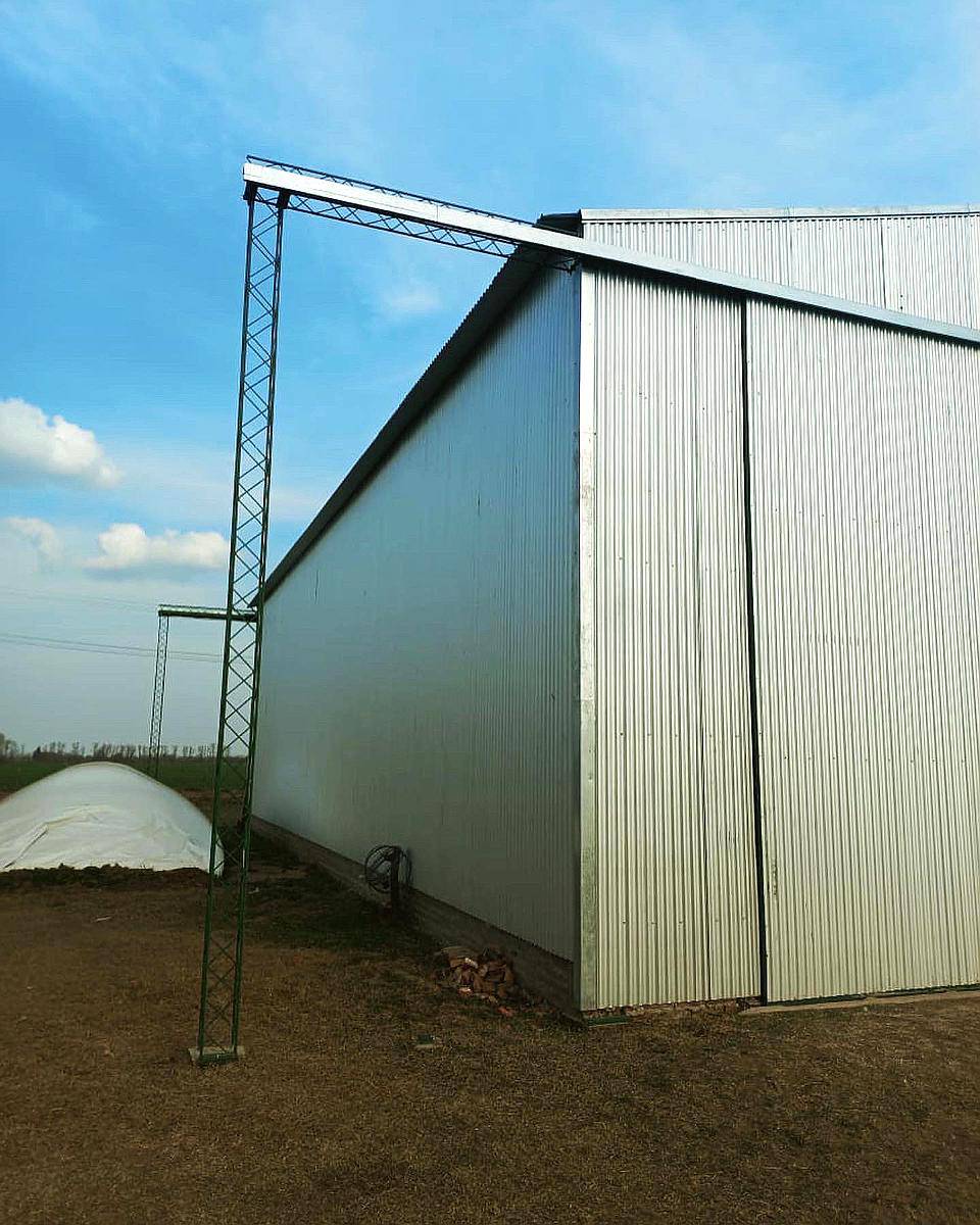 Galpón de 10x20 a 2 Agua - Agroads