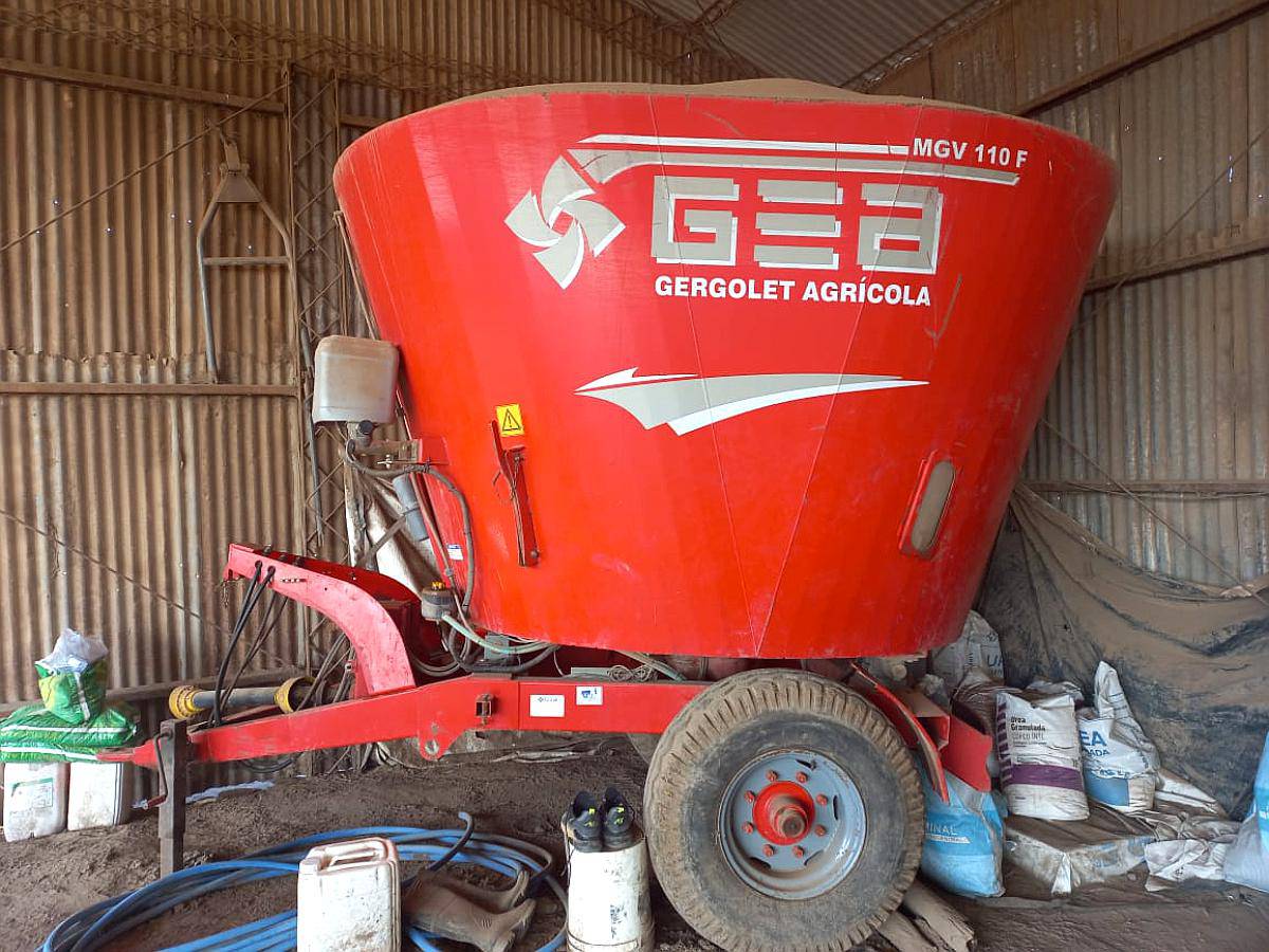 Mixer Vertical GEA MGV110 Excelente Estado - Año: 2016 - Agroads