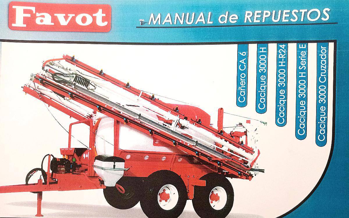 Repuestos Pulverizadoras Arrastre y Autopropulsada Favot - Agroads