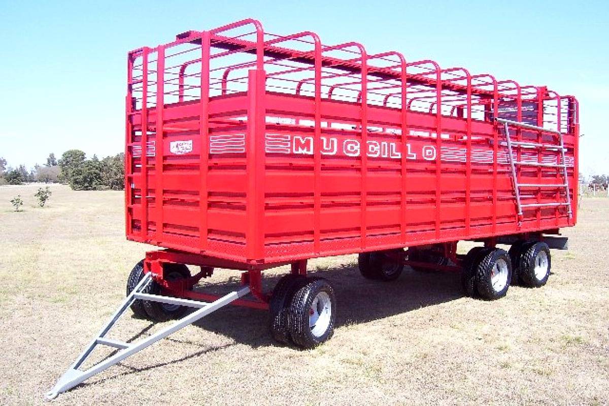 Acoplado Jaula con Balancin Trasero - Mucillo - Año: 2020 - Agroads