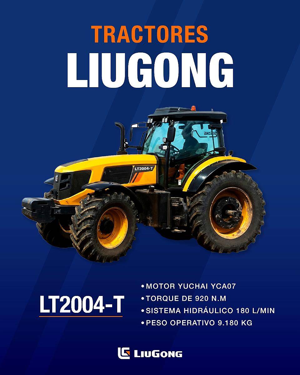 Tractor Liugong 200 HP - Año: 2026 - u$s 119.116 - Agroads