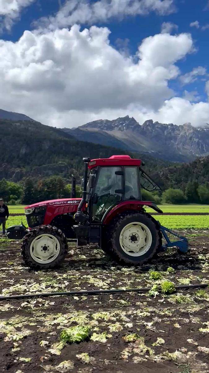 Tractor Agro Chery RK754 de 80 HP Chino Motor Perkins DT - Agroads
