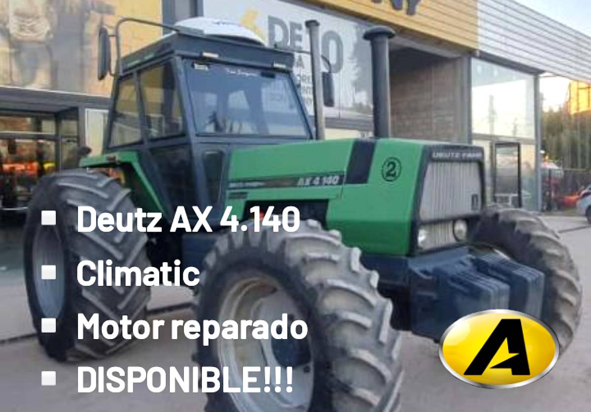 Deutz AX 4.140 , Excelente Estado - Año: 1997 - Agroads