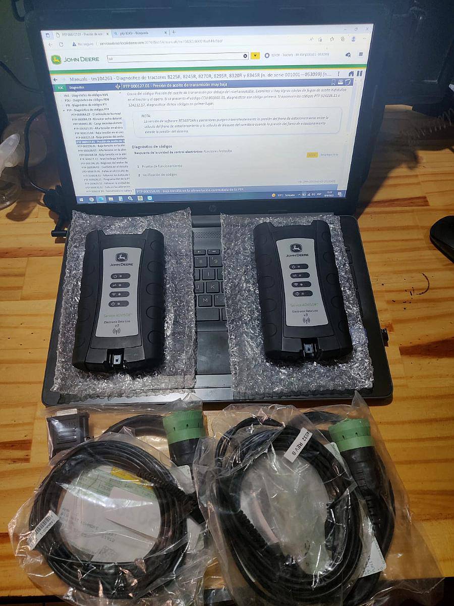 Escaner John Deere EDL V3 Original - Agroads