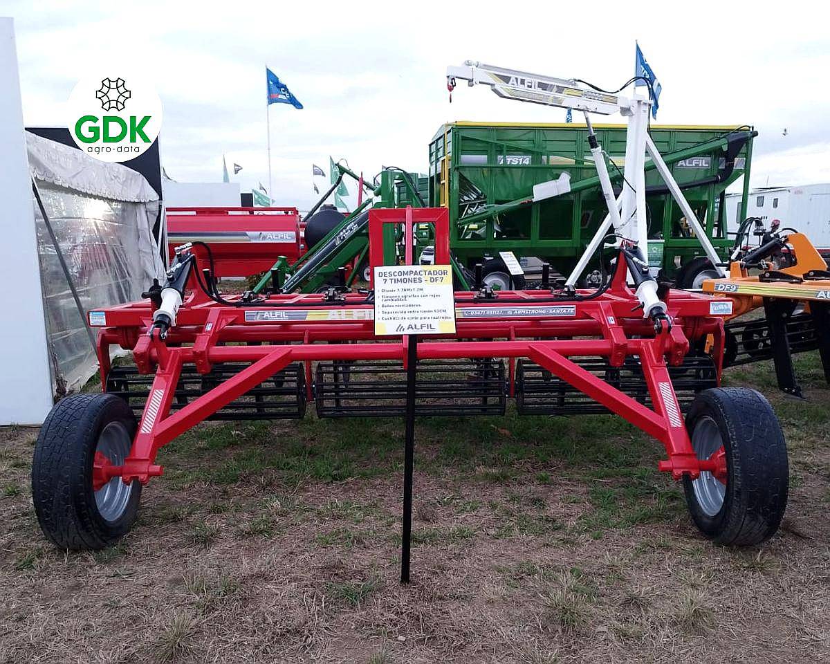 Descompactador de Suelo - Paratil 9 Puas - Alfil - - Agroads