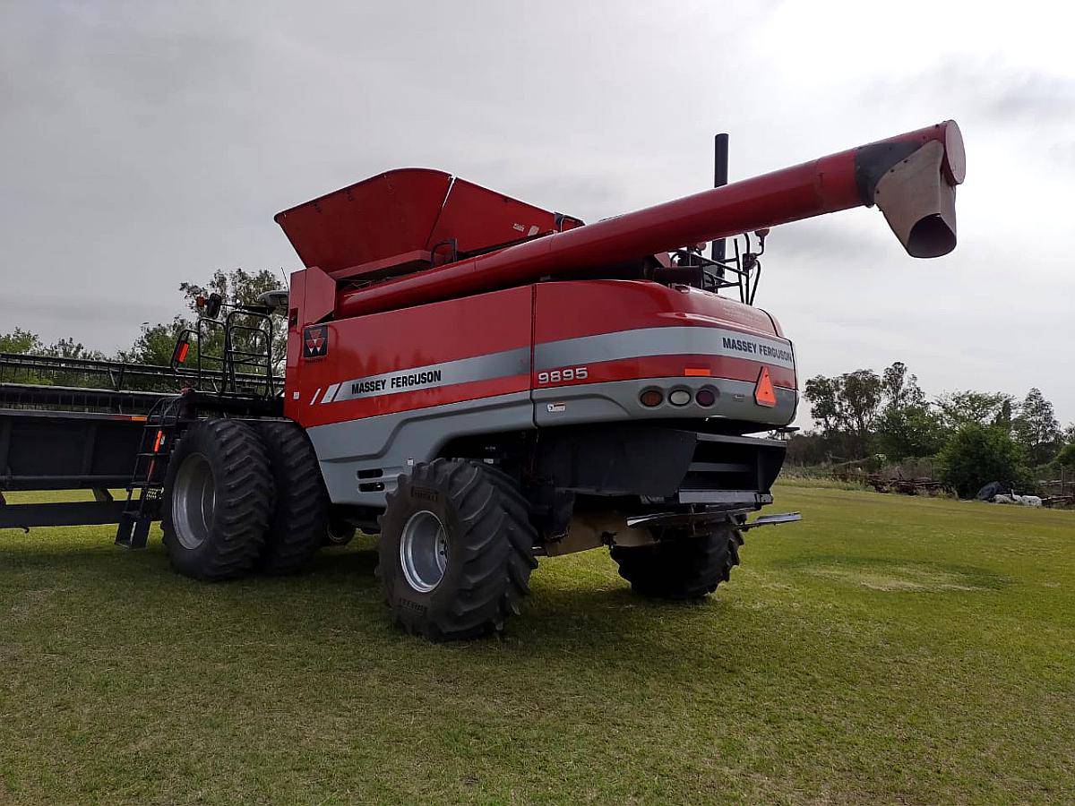 Cosechadora Massey Ferguson 9895 - Año: 2008 - u$s 350.000 - Agroads