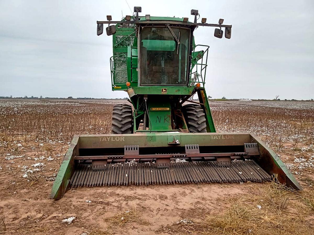 Cosechadora de Algodon Striper - John Deere 7455 - Agroads