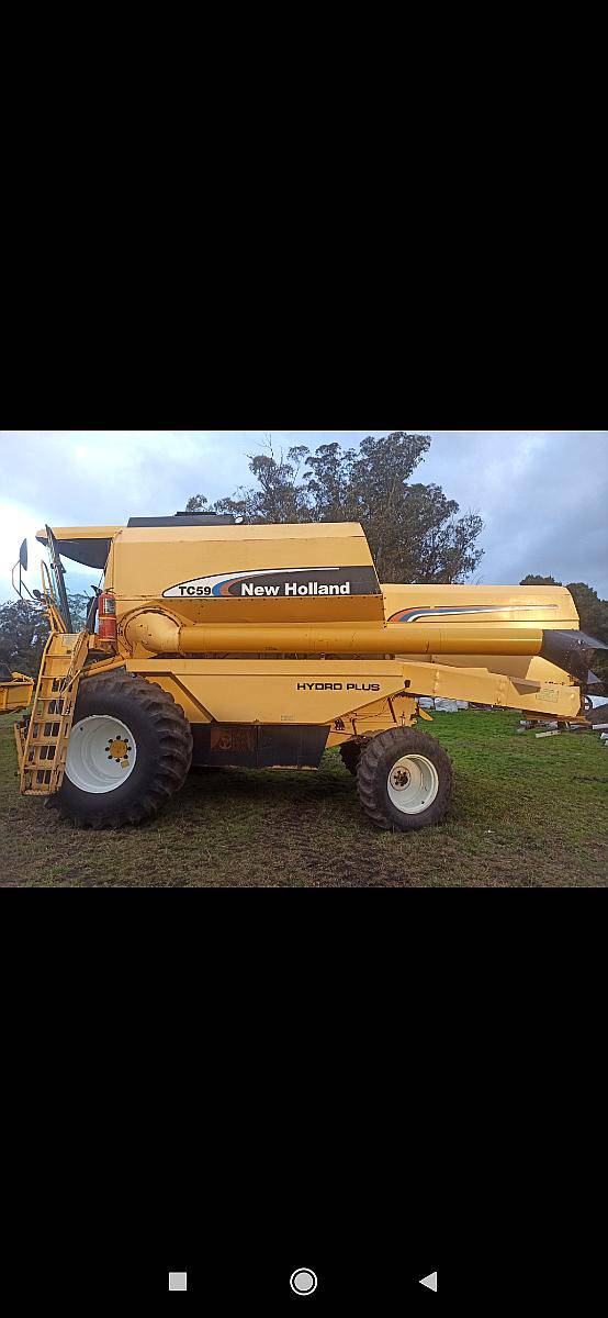 Cosechadora New Holland TC 59 - Año: 2007 - $ 60.000 - Agroads