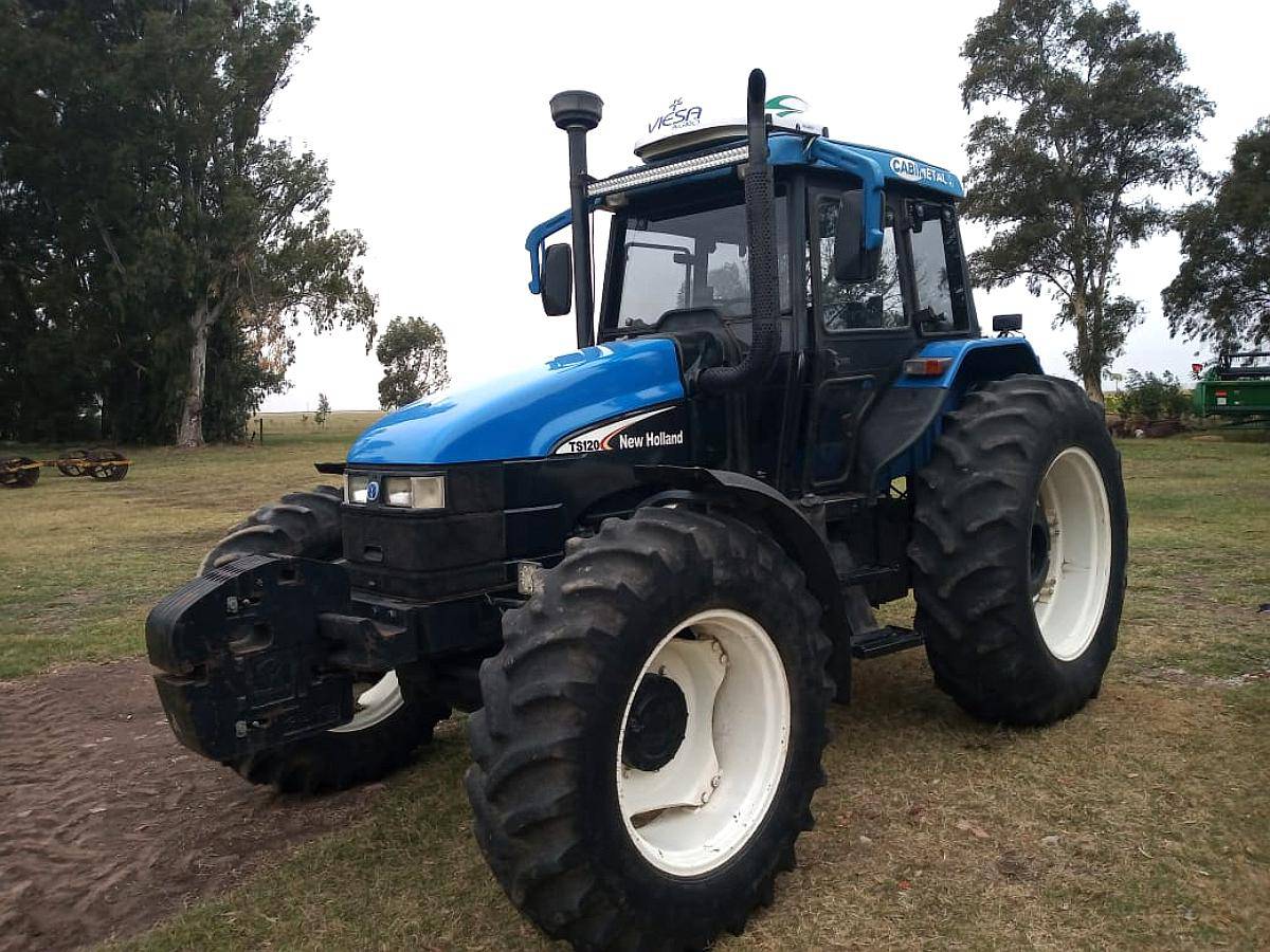 Tractor New Holland TS 120 con 3 Puntos - Año: 2007 - Agroads