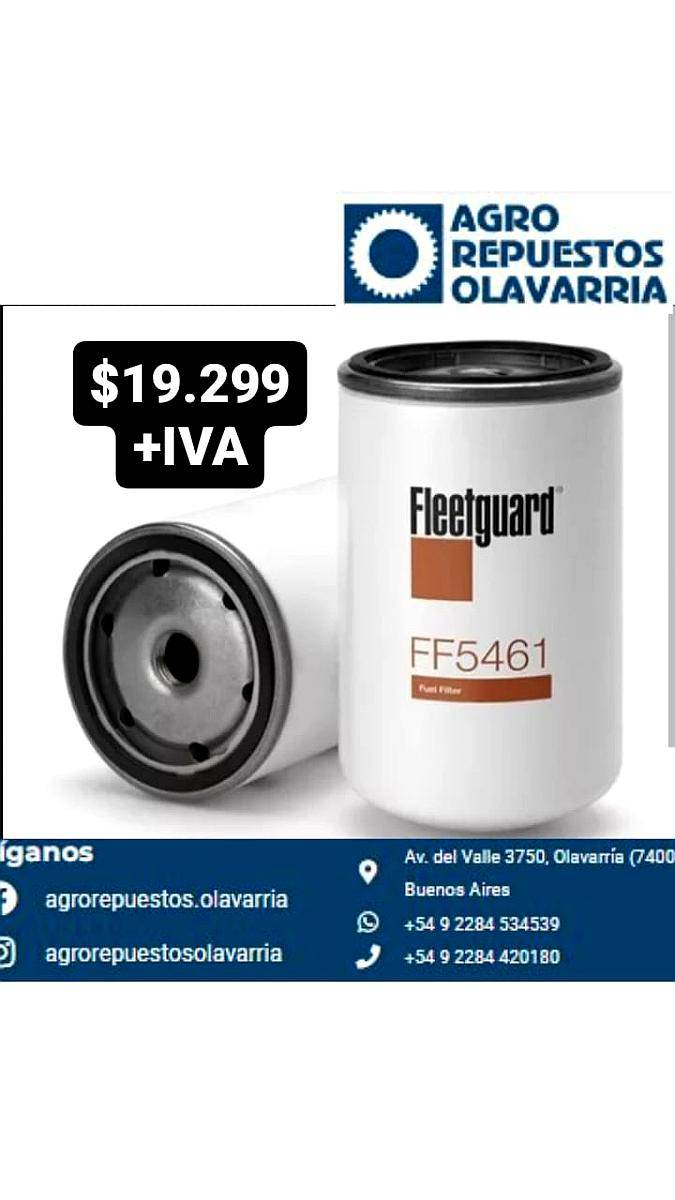 Filtro de Combustible Fleetguard FF5461 - $ 19.299 - Agroads