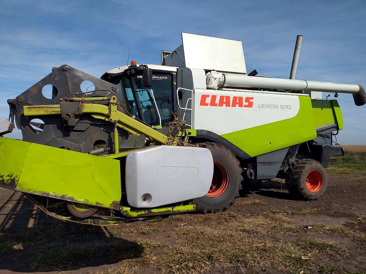 Claas Lexion 570 - 35 Pies - año 2006.- Oferta sin Usado - Agroads