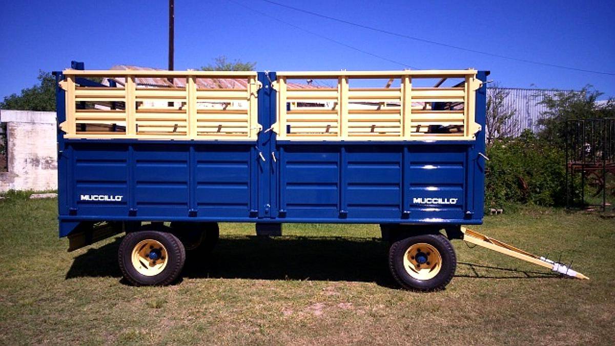 Acoplados Jaulas - Acoplado Vaquero 6 TN. - Mucillo - Agroads