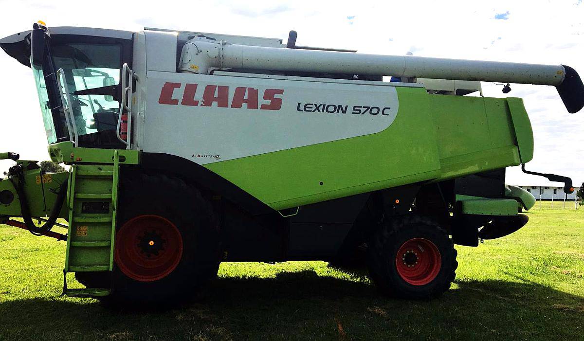 Cosechadora Claas Lexion 570 C - año 2008 - Año: 2008 - Agroads (cod ...