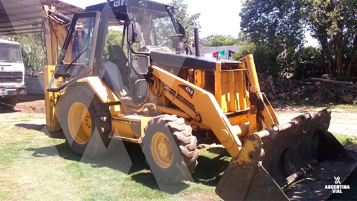 Pala y Retro Caterpillar 428 (id670) - Año: 1992 - Agroads