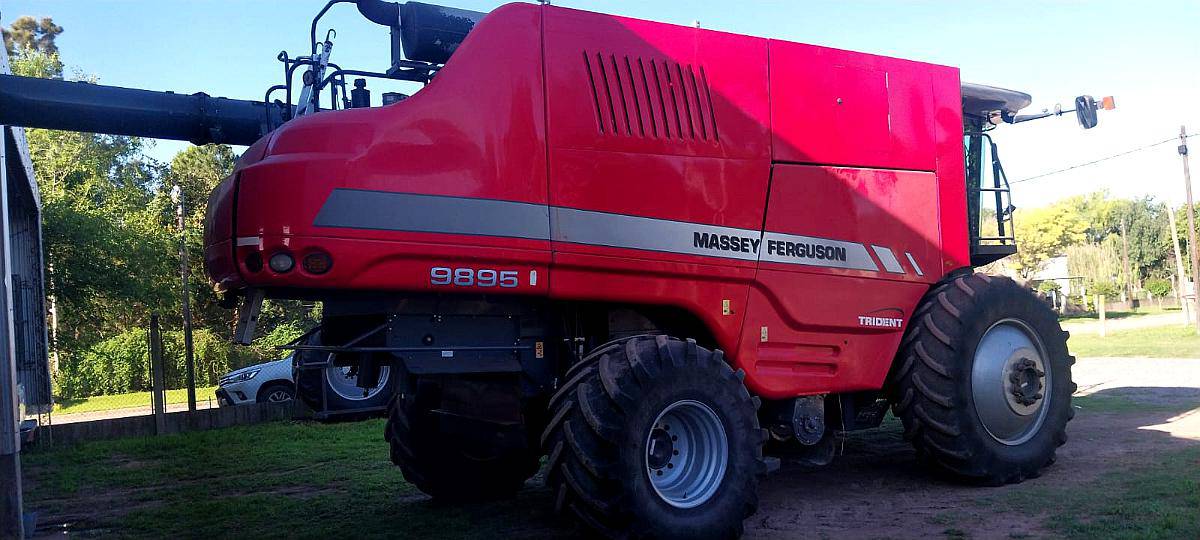 Cosechadora Massey Ferguson 9895 - Año: 2016 - Agroads