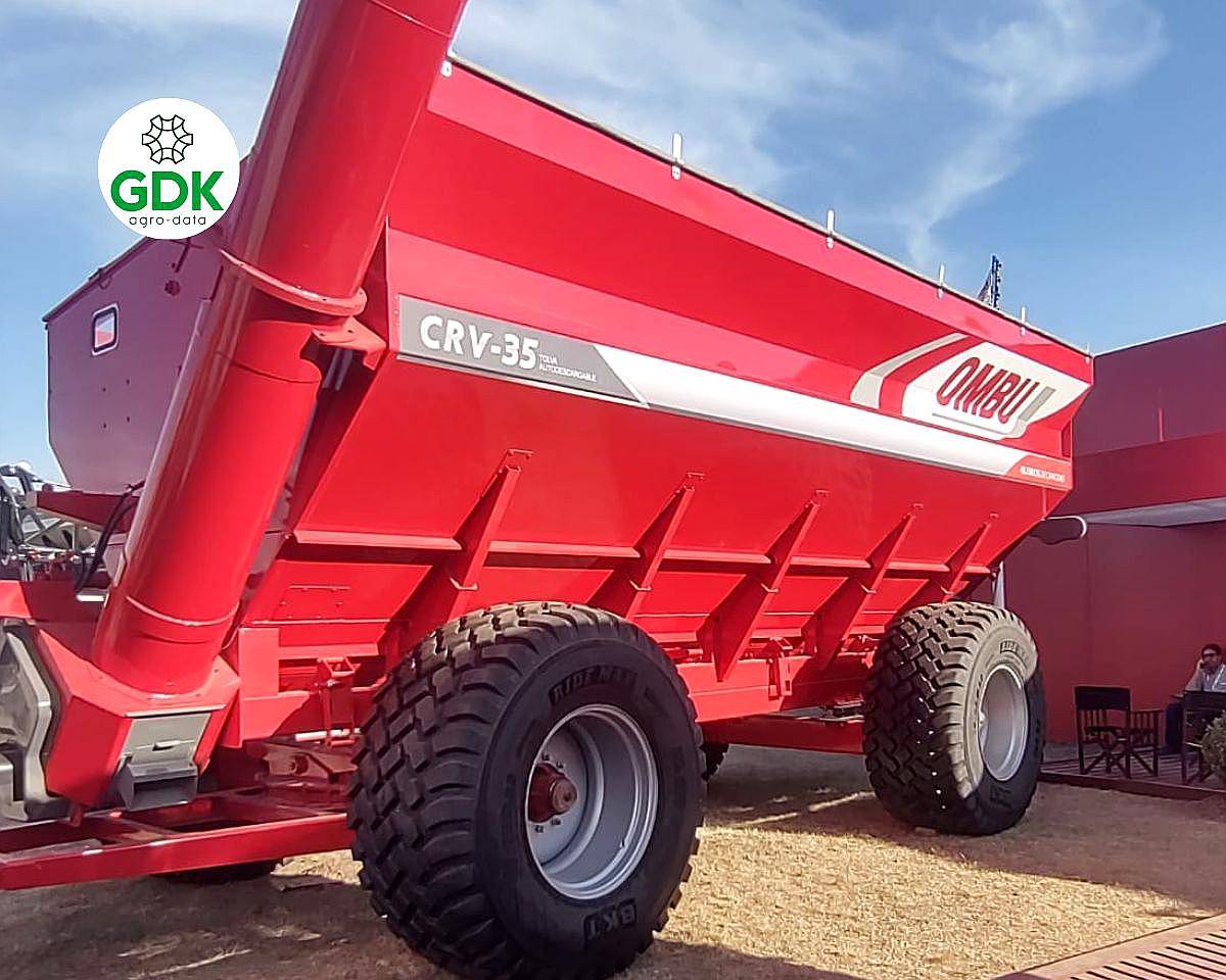 Tolva Autodescargable CRV 35 con ARO Bolita - Ombu - Agroads