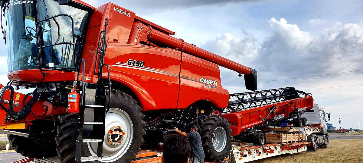 Case 6150 DT RD Nueva. sin Uso. Plat 35 Pies Caracol - Agroads
