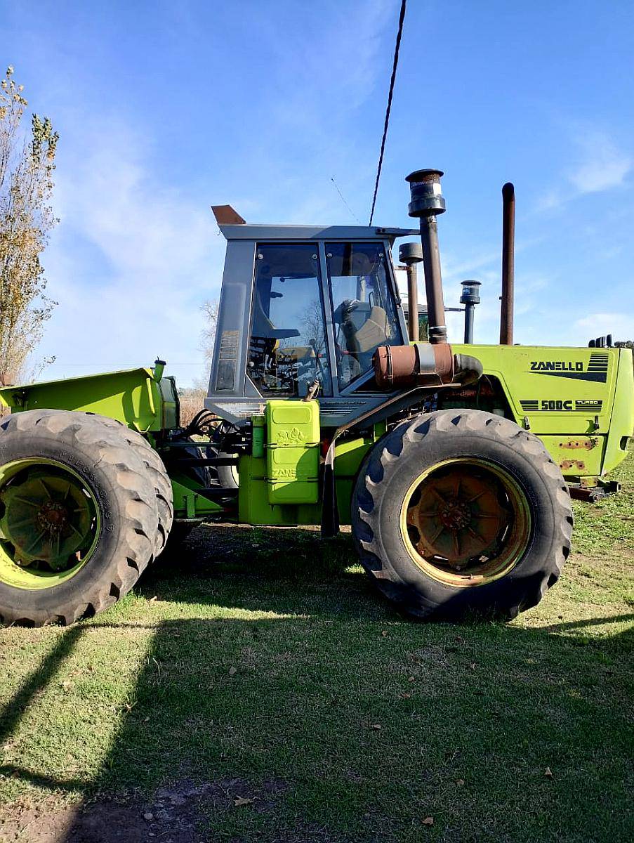 Tractor Zanello 500 C con Rolo Pisarastrojo - Año: 1996 - Agroads
