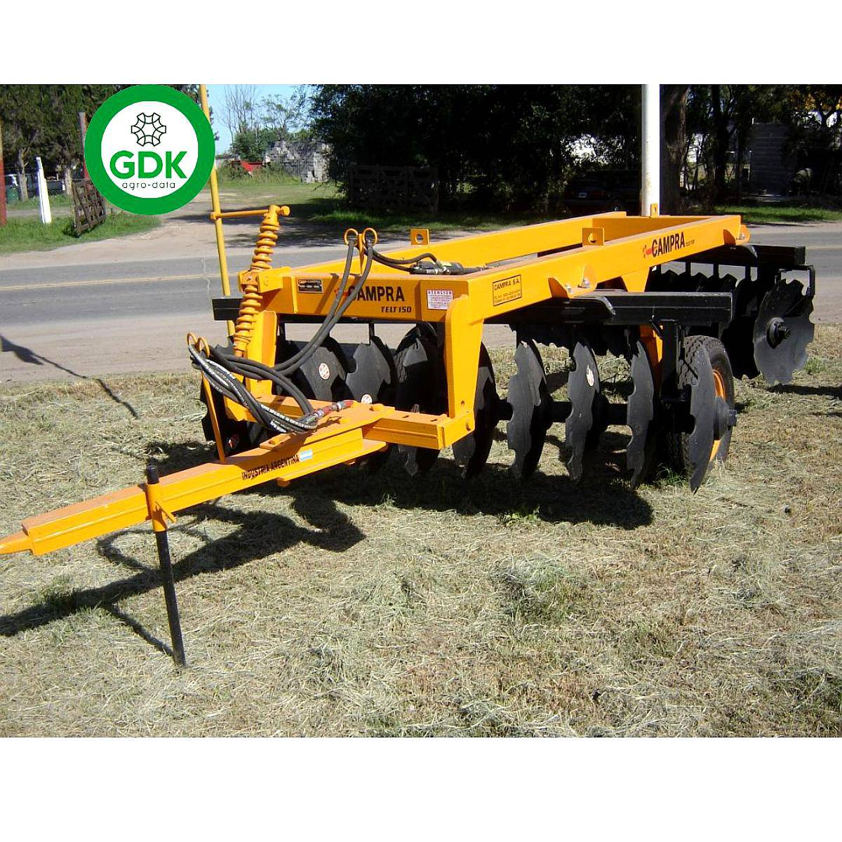 Rastra de Tiro Excéntrico-campra-telt 24 X24-60 a 70kg - Agroads