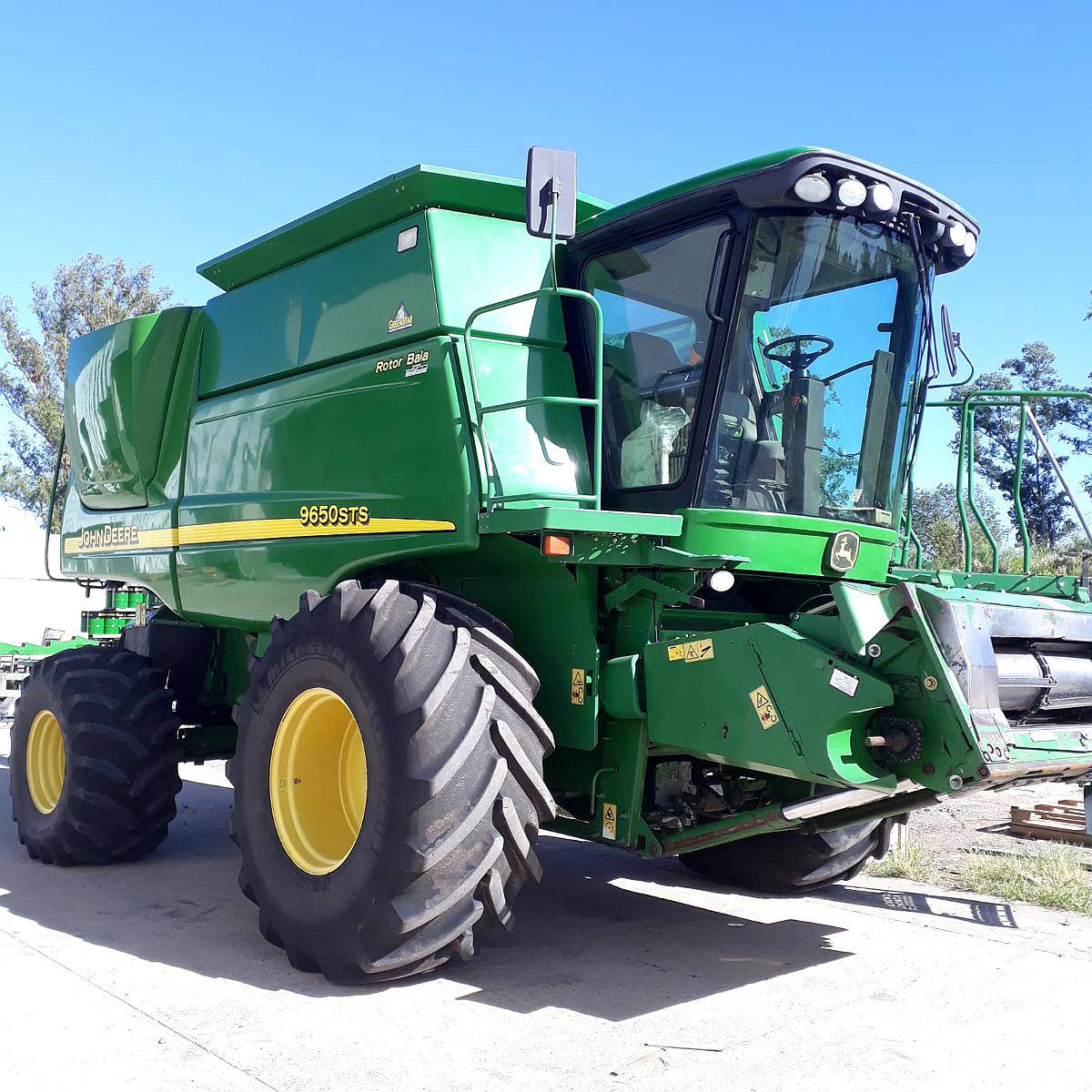 John Deere 9650 30 Pies 5800hs Michelin Nuevas Impecable - Agroads