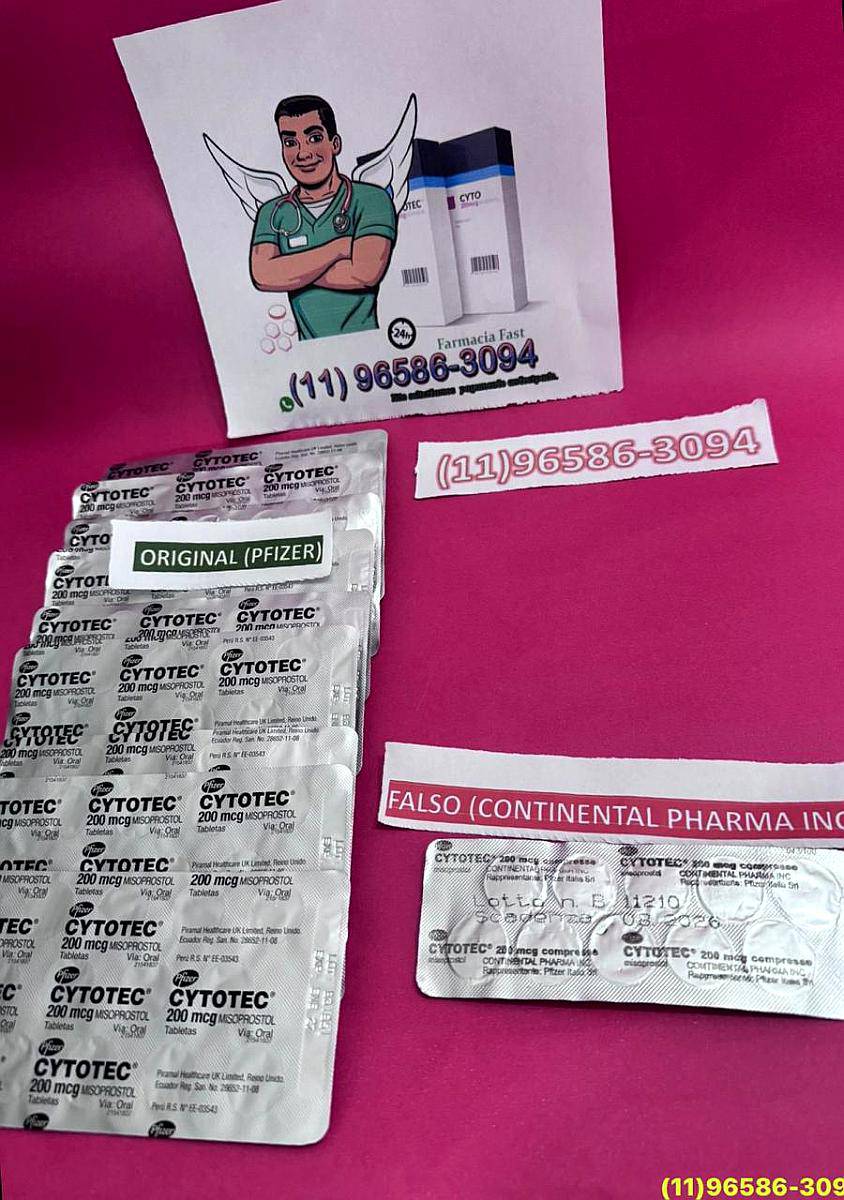 Cytotec 200 MCG Misoprostol 1461 Orifinal Pfizer SAO Paulo - Agroads