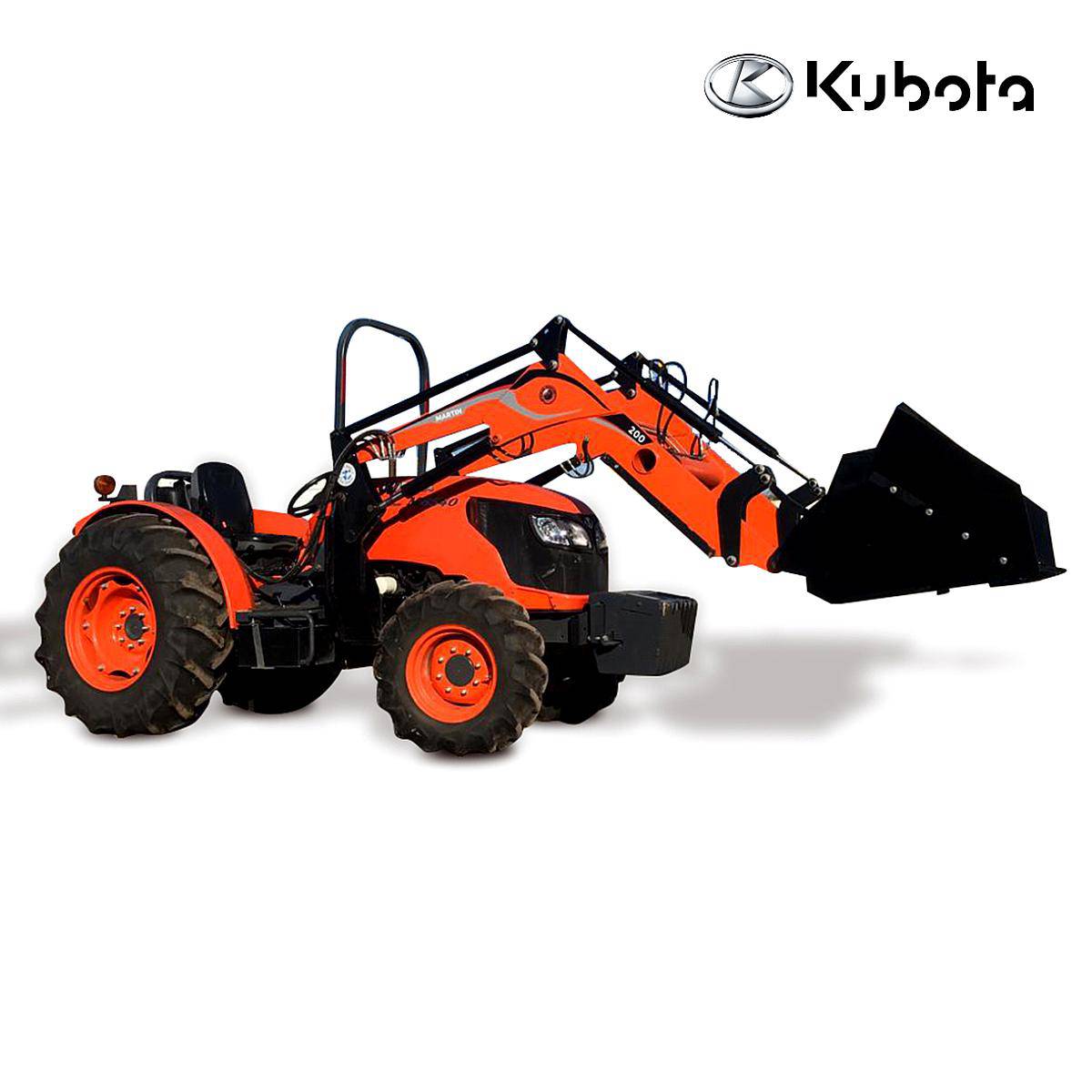 Tractor Kubota M8540n con Pala Omar Martin - Año: 2021 - Agroads