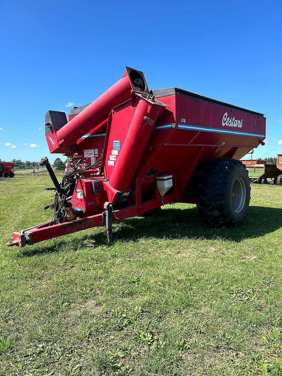 Tolva Autodescargable Cestari de 18 TN con Balanza - Agroads