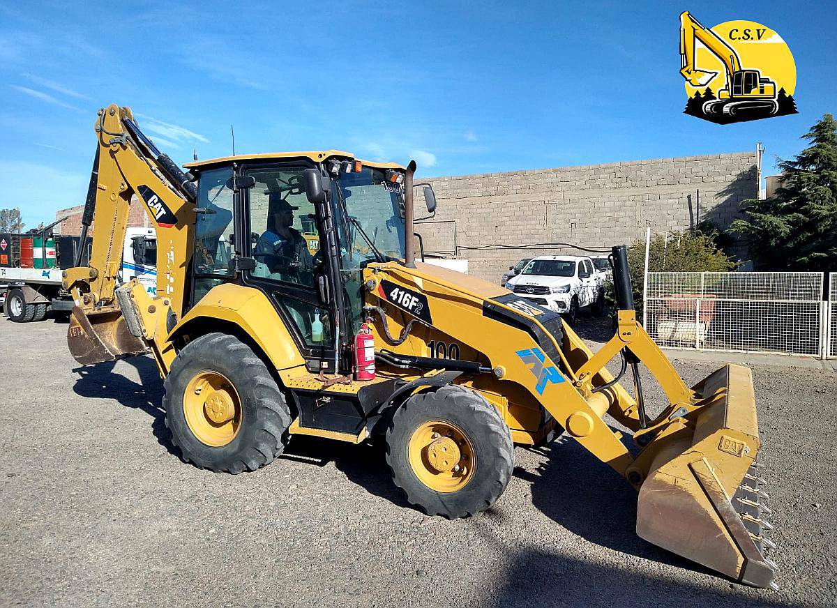 Pala y Retro Caterpillar 416f2 4X4 - Año: 2017 - Agroads