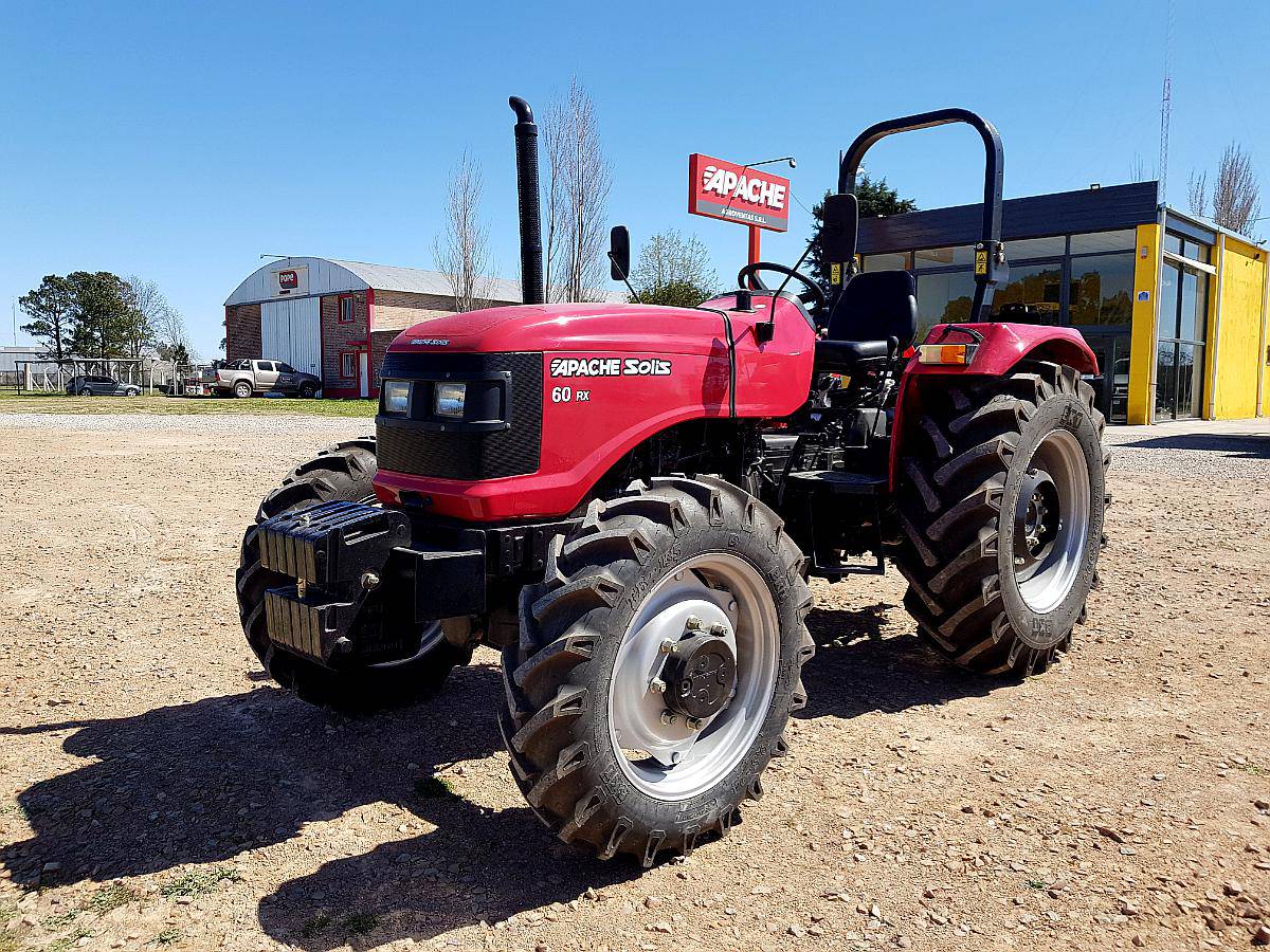 Apache Solis 60 HP D/T con 3 Puntos. Disponible - Año: 2020 - Agroads