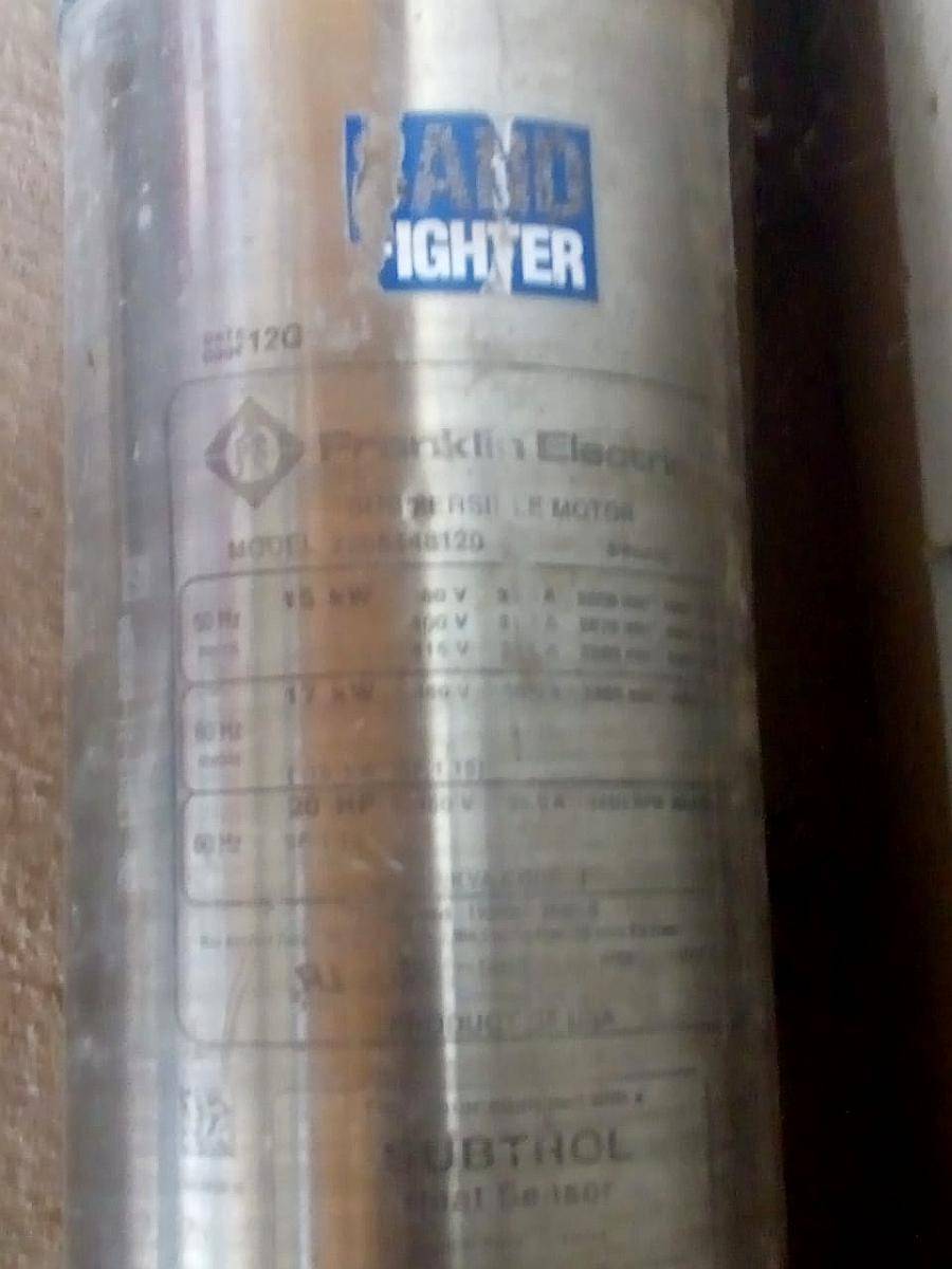 Vendo Bomba Sumergible Rotor Pump Serie 6rxsp - u$s 2.900 - Agroads
