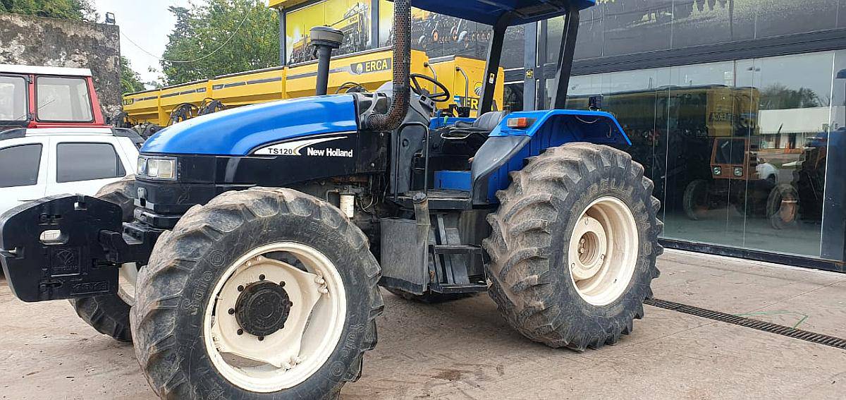 New Holland TS 120 , muy Bueno - Año: 2007 - Agroads