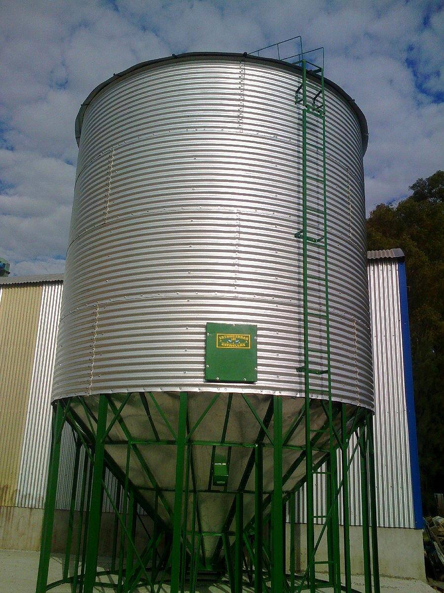 Silos Aéreos 50 TN Cono 45º para Balanceado o Expeller - Agroads