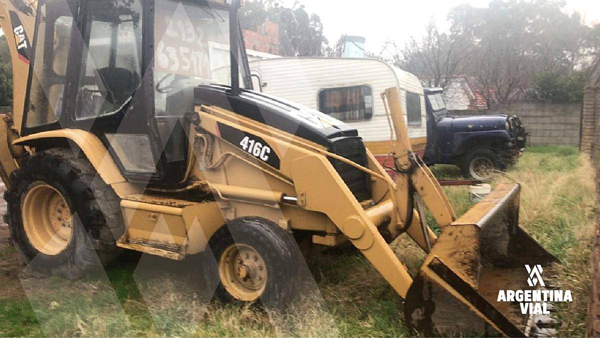 Pala y Retro Caterpillar 416c (id632) - Año: 1998 - Agroads