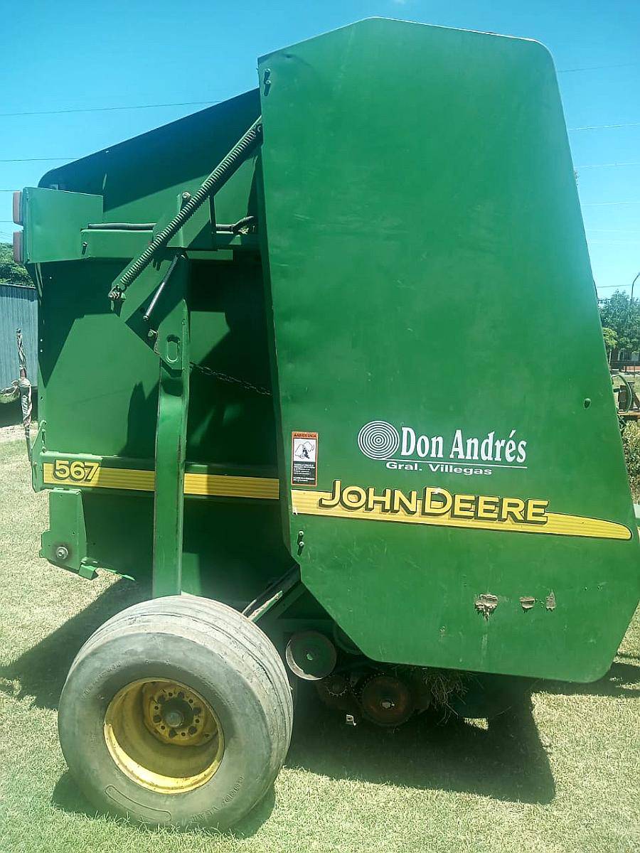 Rotoenfardadora JD 567 año 2008 - Año: 2008 - u$s 32.850 - Agroads