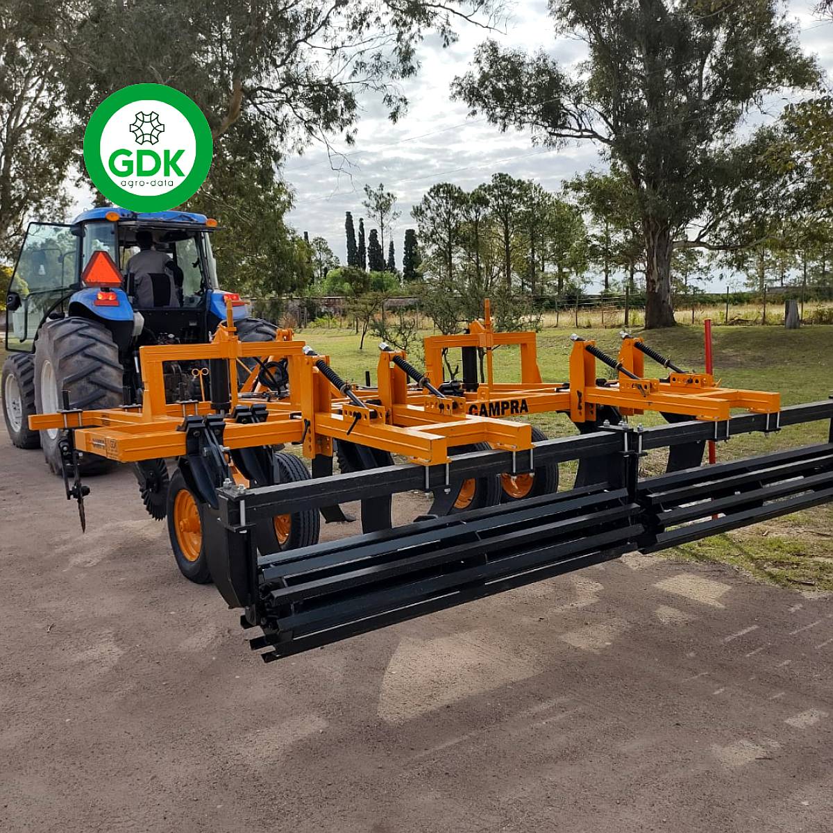 Descompactador de Suelos-campra-timones 8 - Año: 2022 - Agroads