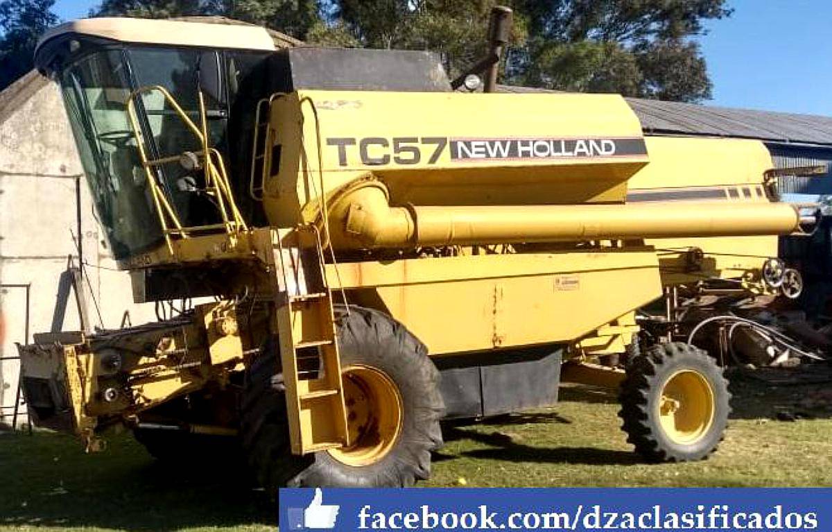 Cosechadora New Holland TC 57 - Año: 1994 - u$s 40.000 - Agroads