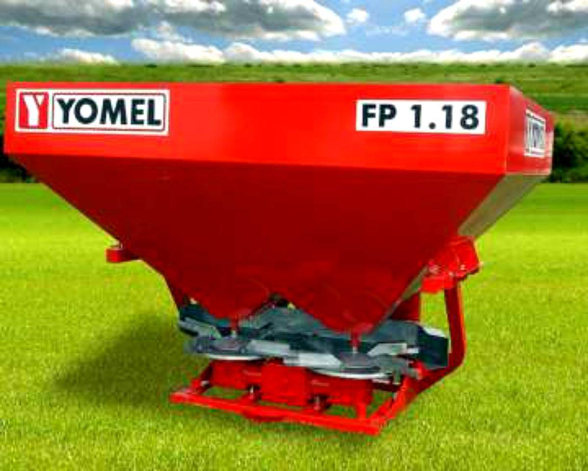 Fertilizadora Bidisco 3 Puntos de Arrastre Yomel FP1.18 - Agroads