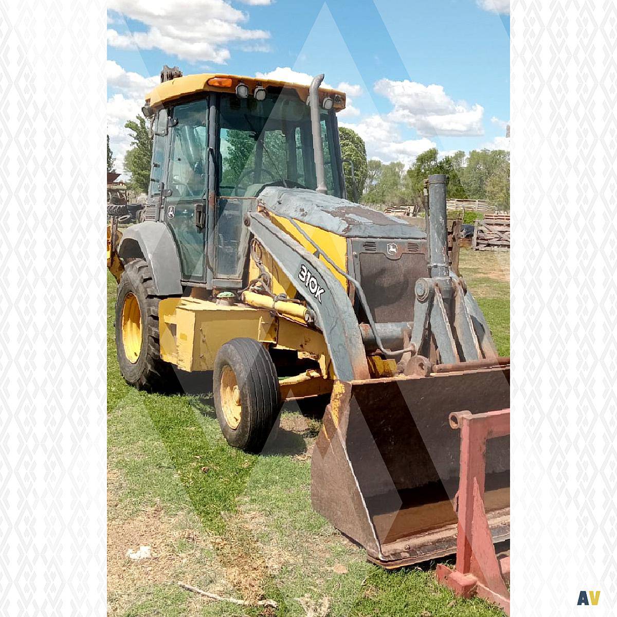 Pala y Retro John Deere 310k (id779) - Año: 2014 - Agroads