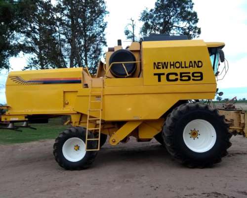 Cosechadora New Holland TC 59 Plat. 28 Pies Impecable - Agroads