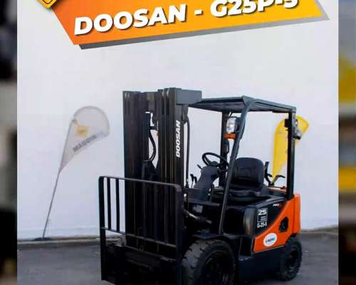 Doosan - G25p-5.- año 2015.- 12.150 Hs Trabajo. 2500 KG. - Agroads