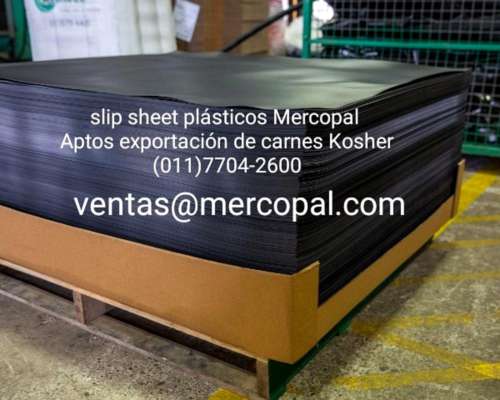Slip Sheets de Carton o Plastico Aptos para Exportacion en C - Agroads