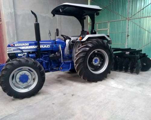 Farmtrac FT6075 4wd. Transmisión Carraro. Motor LIC Ford - Agroads